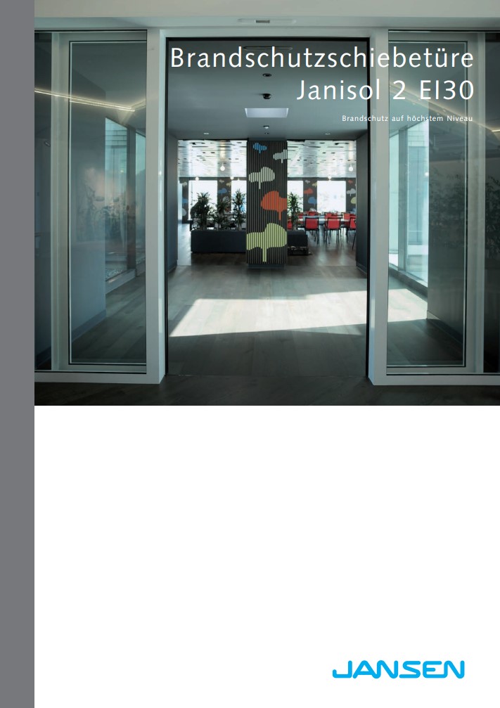 Jansen Janisol 2 EI30 – Sliding Door Systems | KönigStahl